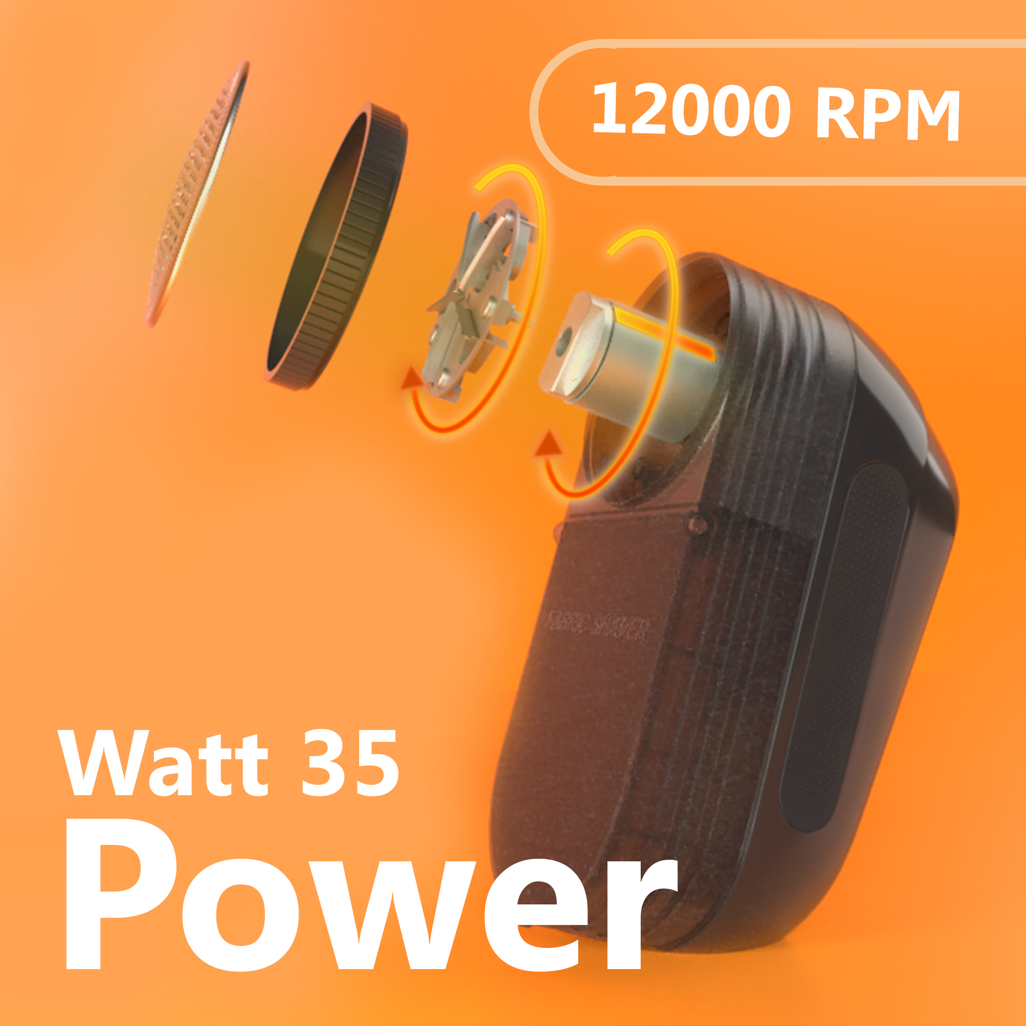 35 Watt Power Shaver – Pionix